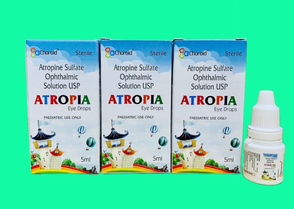 Thuốc nhỏ mắt Atropin 0.01% có chữa được cận thị không?